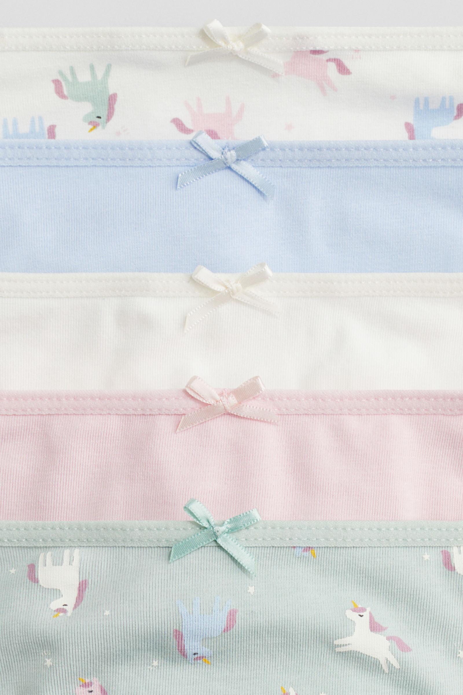 Pack de 5 bragas de algodón - H&M EC